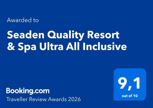 Seaden Quality Resort & Spa Ultra All Inclusive - Side